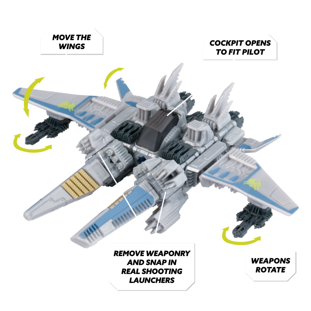 Wasp K.L.A.W. Heavy Fighter / Falx SC-41 Escort Battle Set – Snap Ships